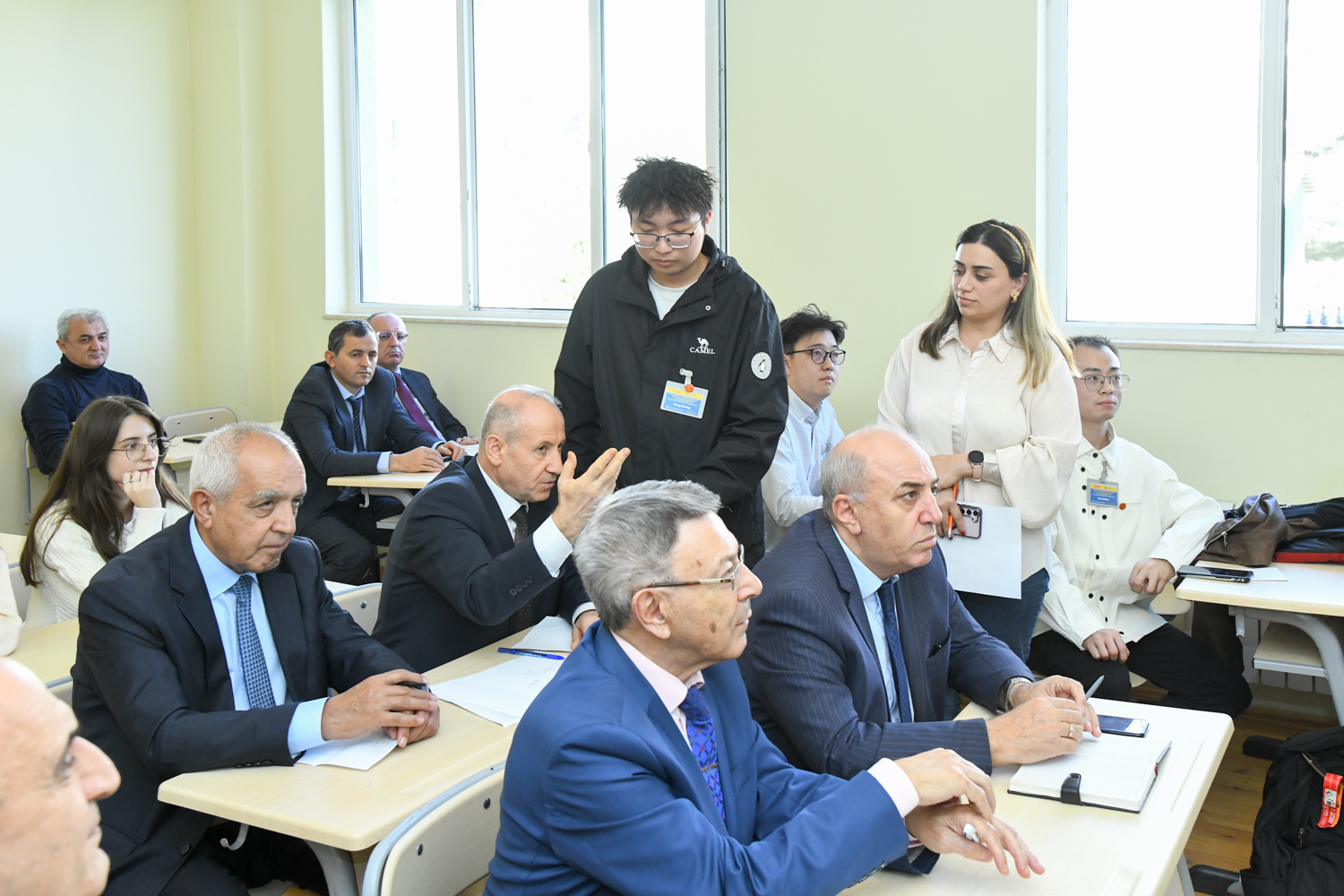Chinese PhD students presented their research at the seminar held at ...