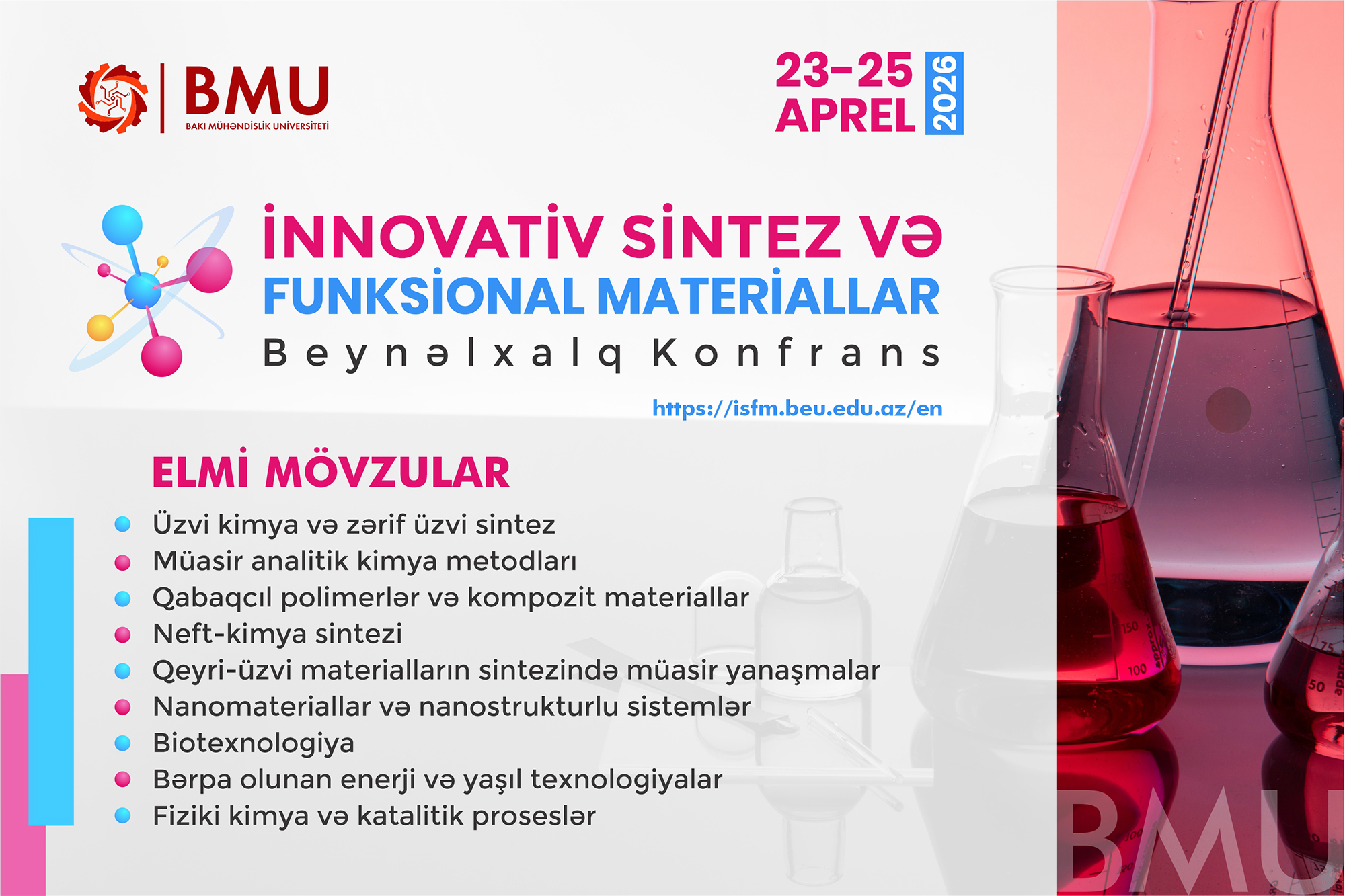 BMU-da “İnnovativ sintez və funksional materiallar” mövzusunda ...